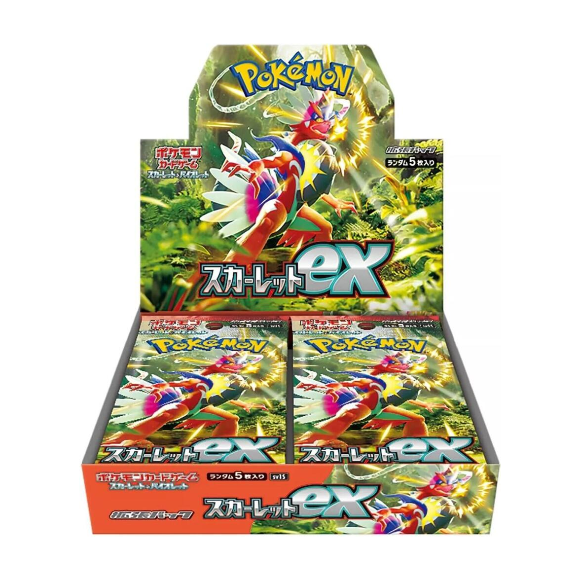 Scarlet ex: Booster Box (Japanese) – The Trainer Court